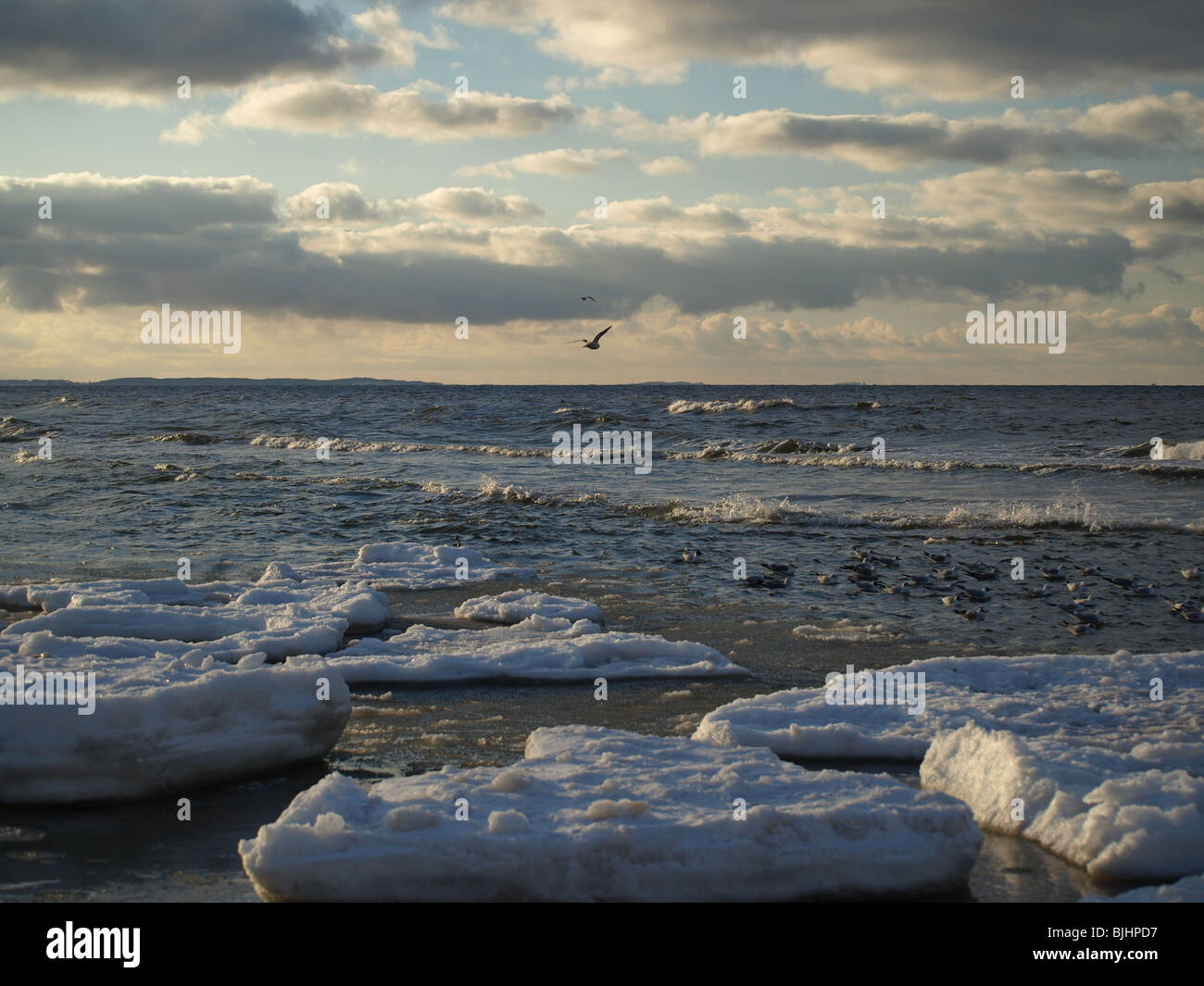Baltic Sea at winter Stock Photo - Alamy