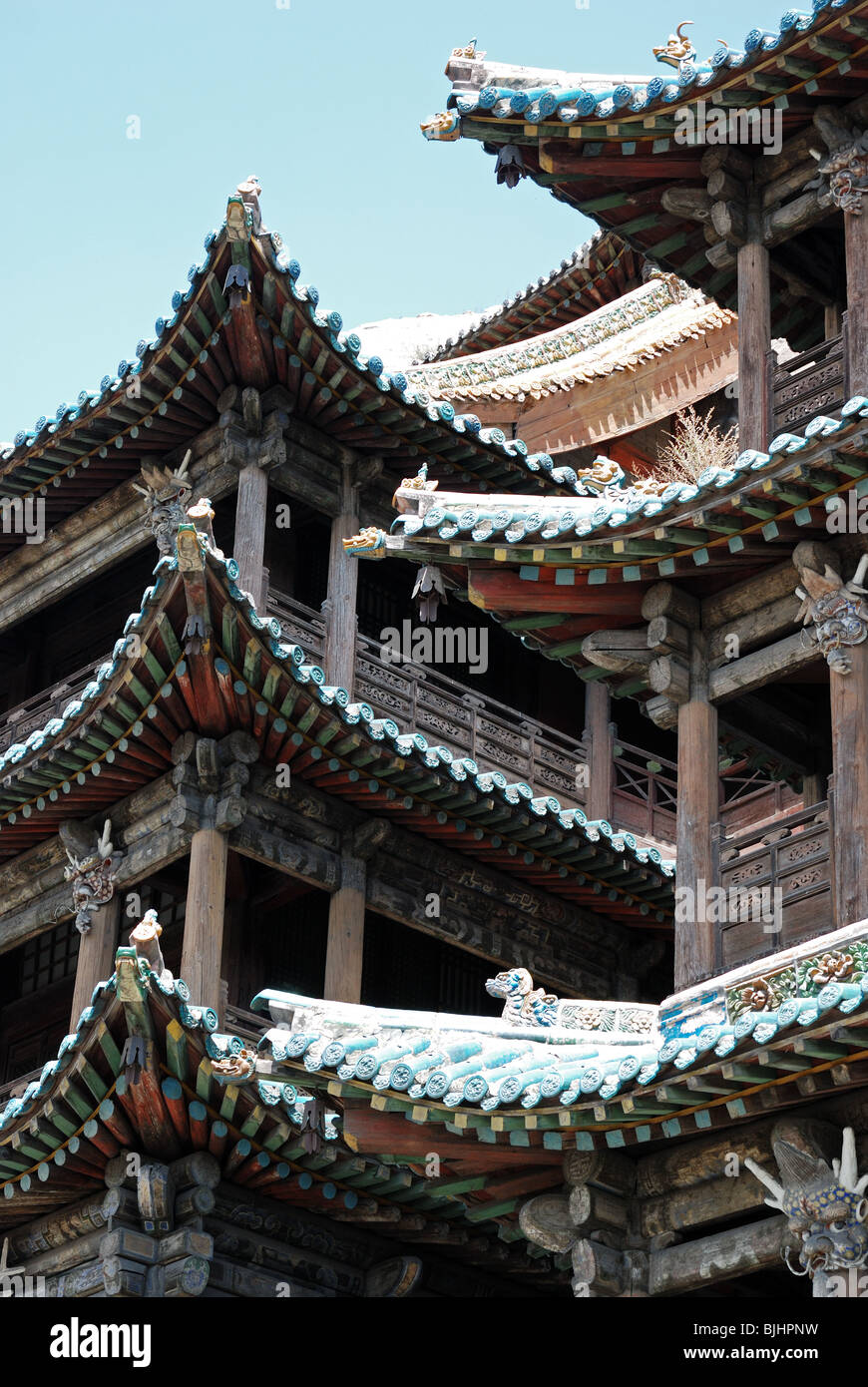 The Yungang Grottoes are ancient Buddhist temple grottoes near the city ...