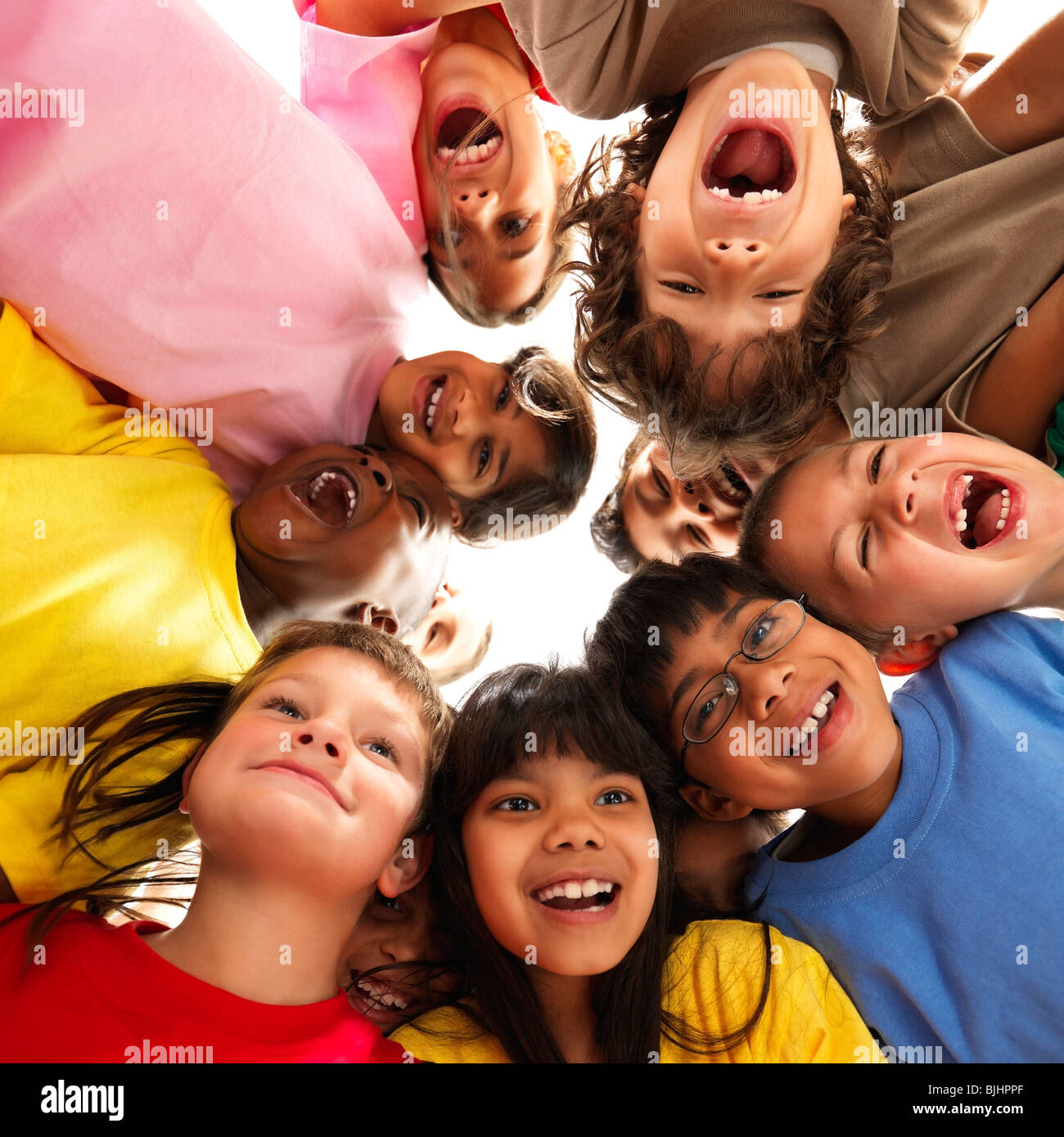 Group of children Stock Photo - Alamy