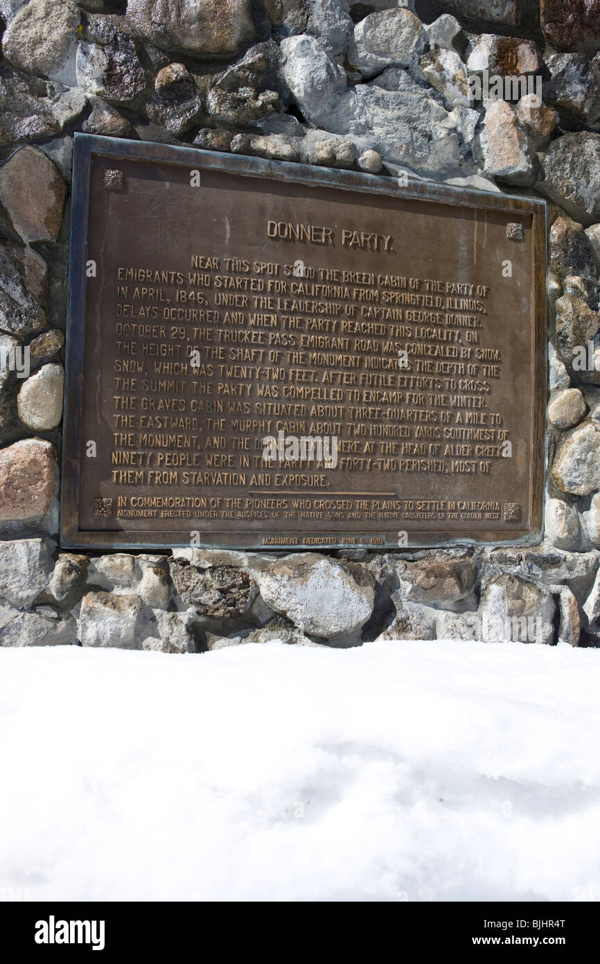 Donner party hi-res stock photography and images - Alamy