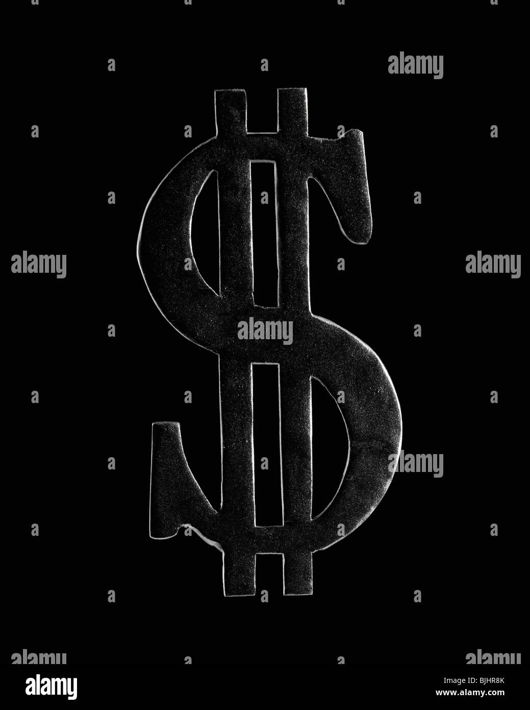 Black Dollar Symbol