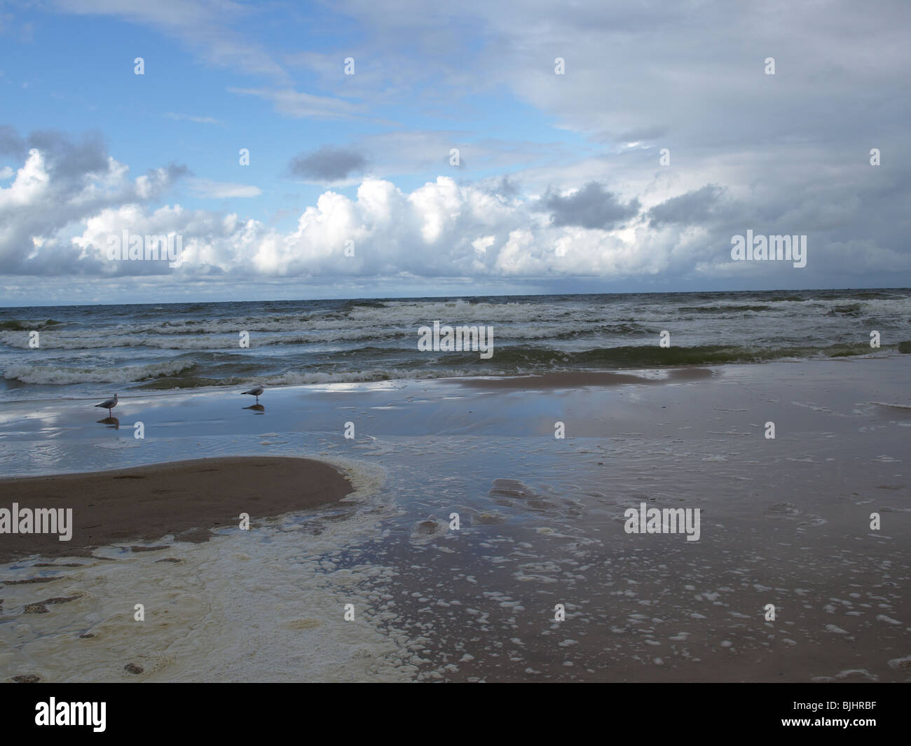 Seashore in storm on hi-res stock photography and images - Alamy