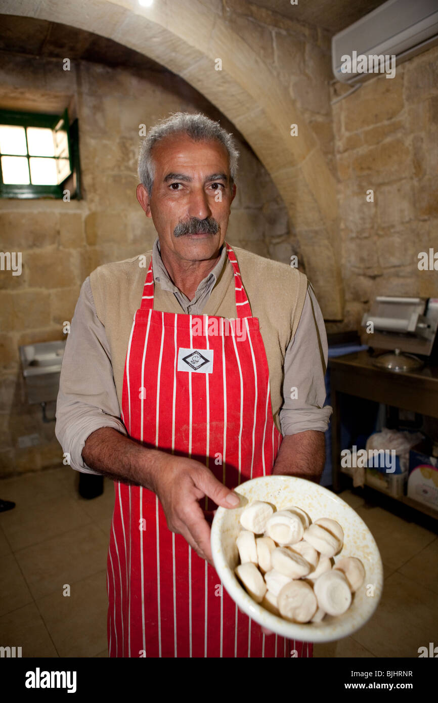 Ta' Rikkardu restaurant and Goat's Cheesemaking process, Gozo, Malta ...