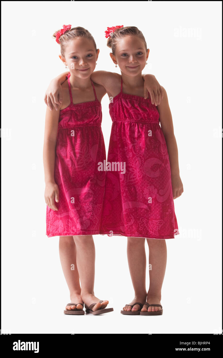 Identical twins hi-res stock photography and images - Alamy