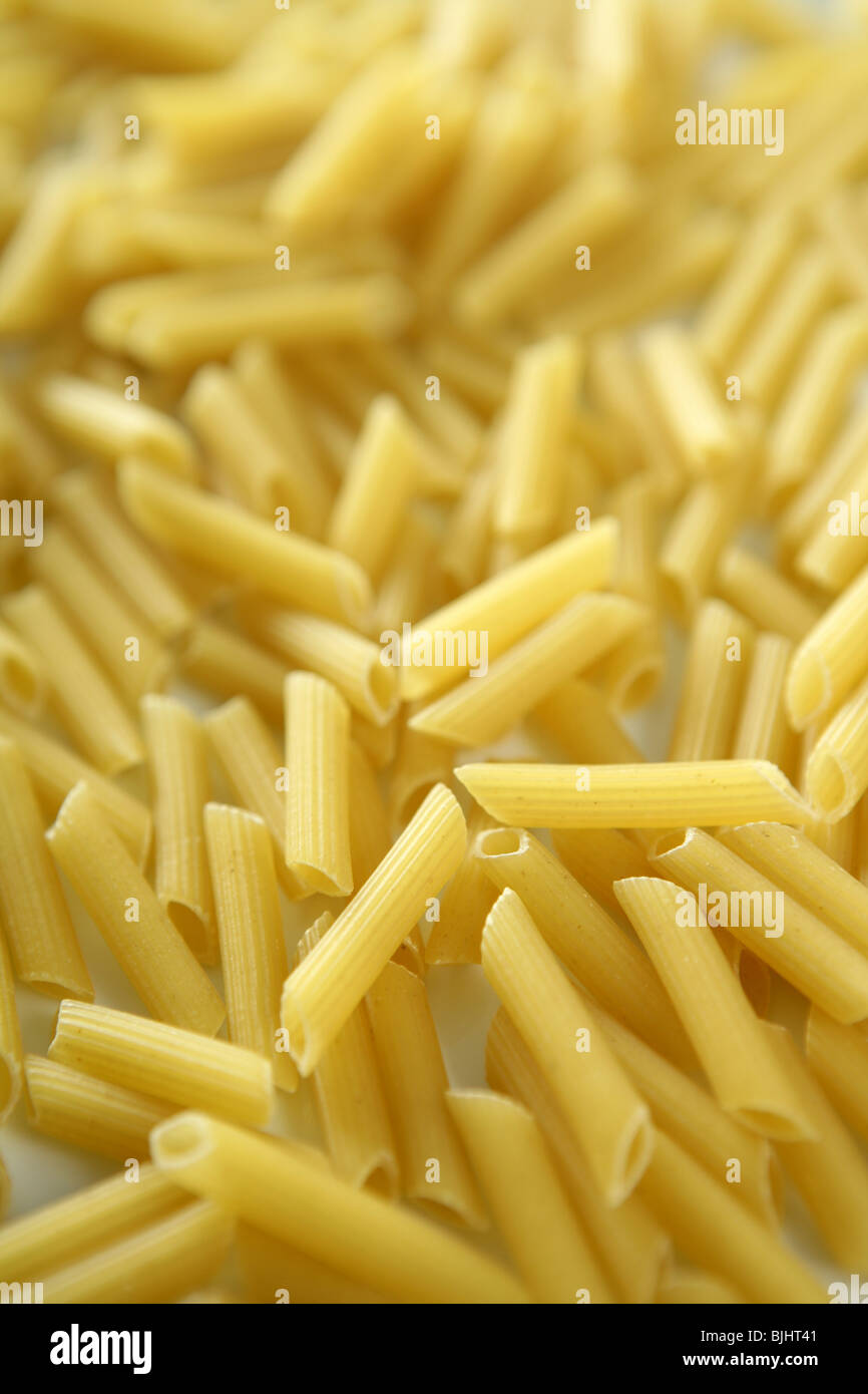 Italian macaroni, pasta texture closeup Stock Photo - Alamy