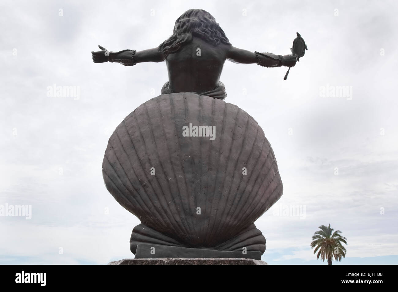 Statue of Yemanja, goddess of water, in Montevideo, Uruguay Stock Photo ...