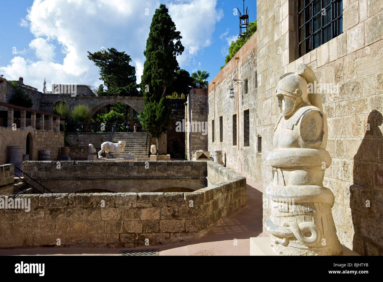 Archeological museum of Rhodes in the ancient hospital of Knights, old ...