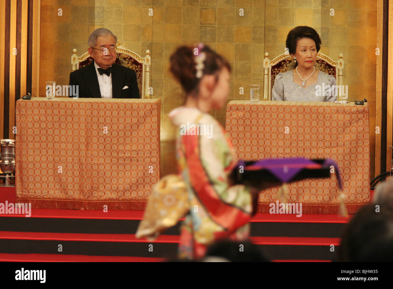 Laureates of the 2006 Praemium Imperiale art awards, Tokyo, Japan, on ...