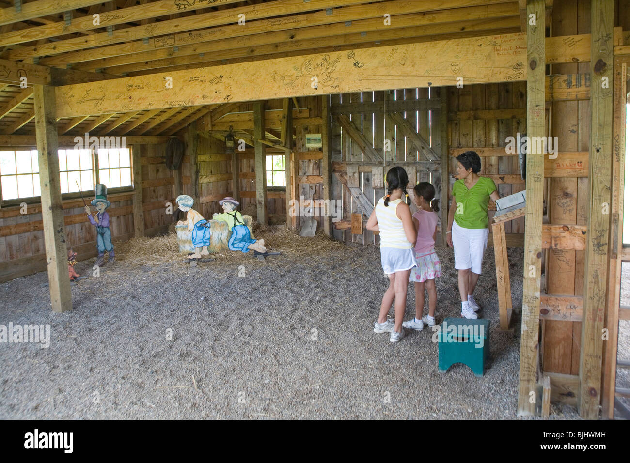 Walt Disney Barn "Happy Place Stock Photo - Alamy