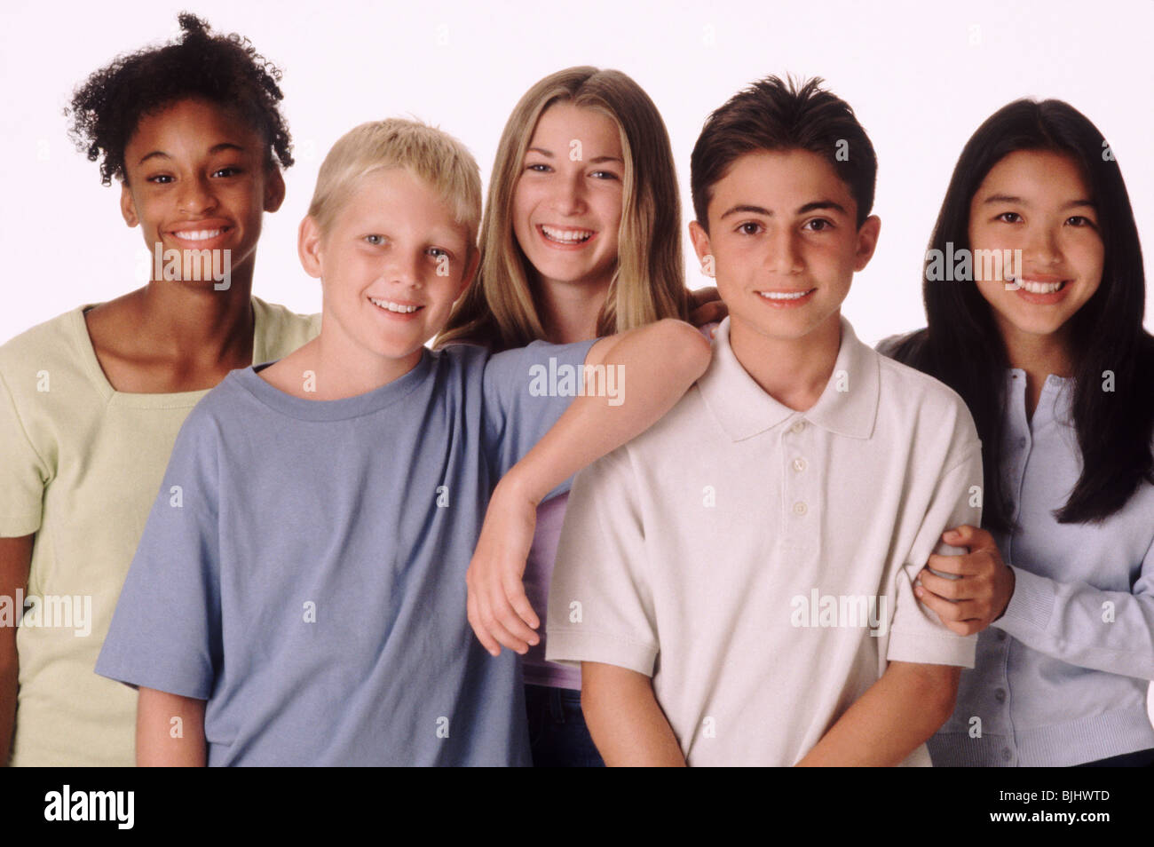 Group of kids Stock Photo - Alamy