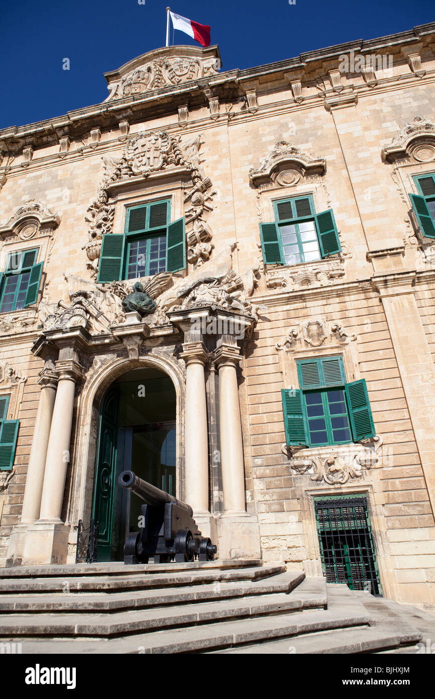 Government Palace Valletta, Malta Stock Photo - Alamy