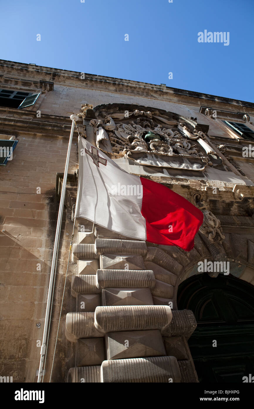 City valletta flag malta hi-res stock photography and images - Alamy