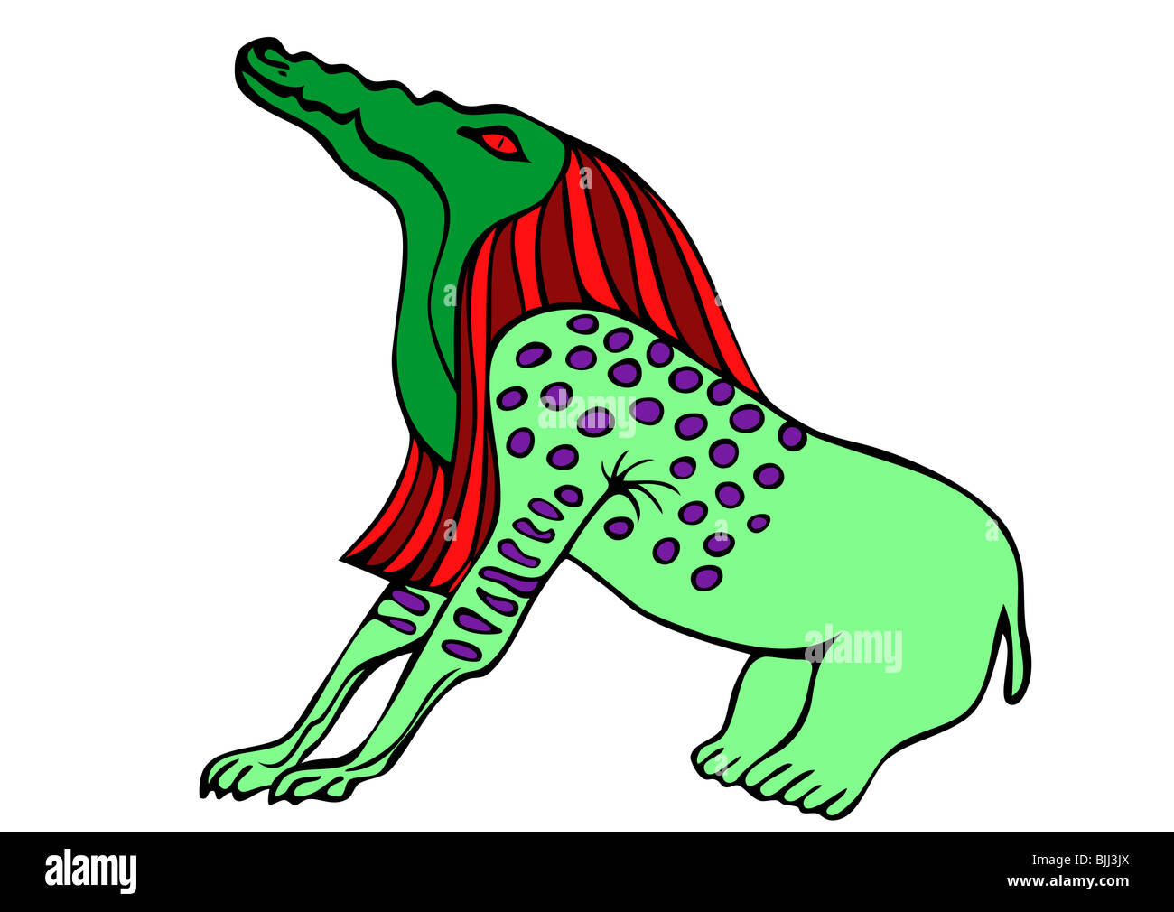 Creature Egypt Demon Monster Mythology High Resolution Stock ...