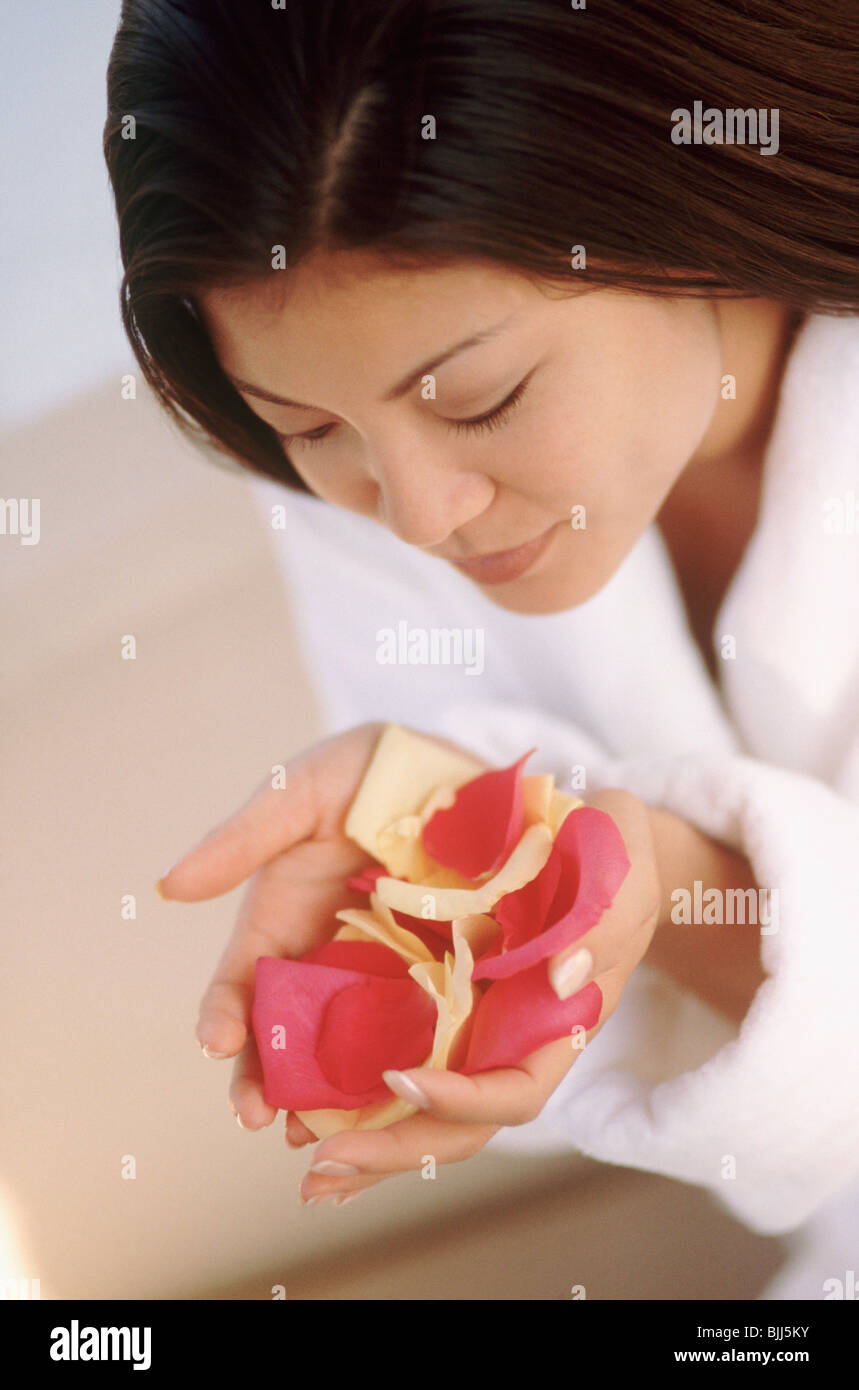 Woman at the spa Stock Photo - Alamy