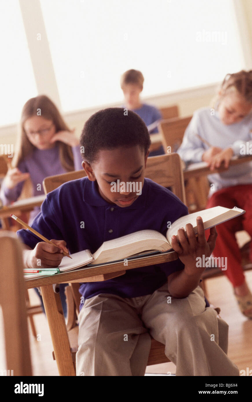 Students in classroom Stock Photo - Alamy