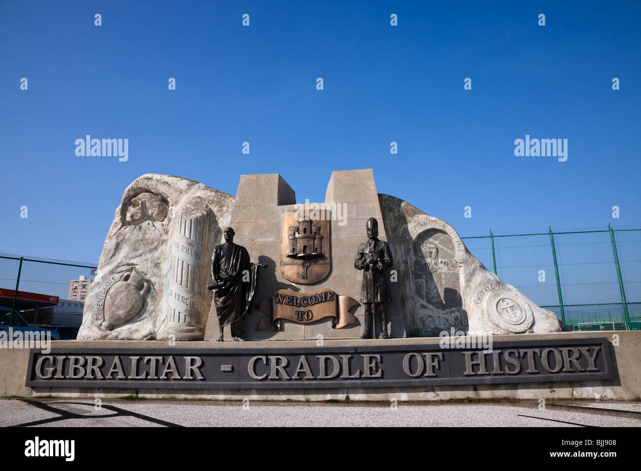 Statue gibraltar hi-res stock photography and images - Alamy