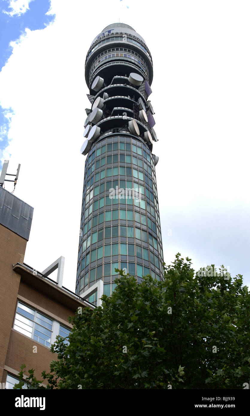 The BT Tower, formerly the Post Office Tower in London Stock Photo - Alamy