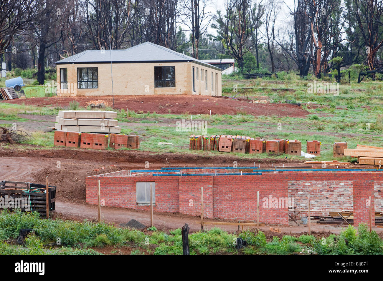 Rebuilding in Kinglake,one of the worst affected communities of the ...