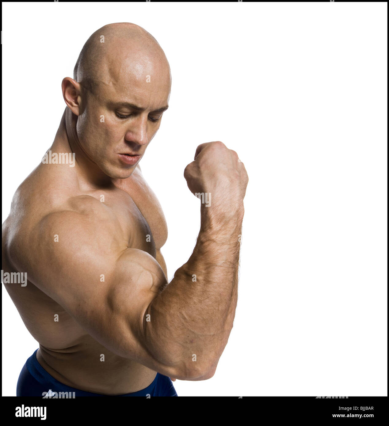 Man pecs muscles hi-res stock photography and images - Alamy