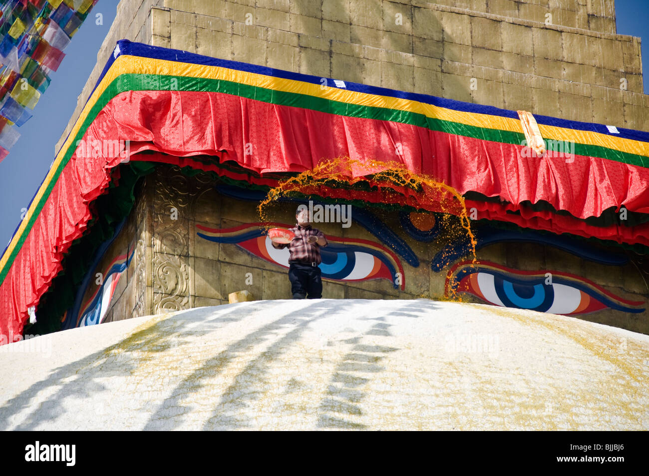 Boudhanath (also called Bouddhanath, Bodhnath or Baudhanath;Kathmandu ...
