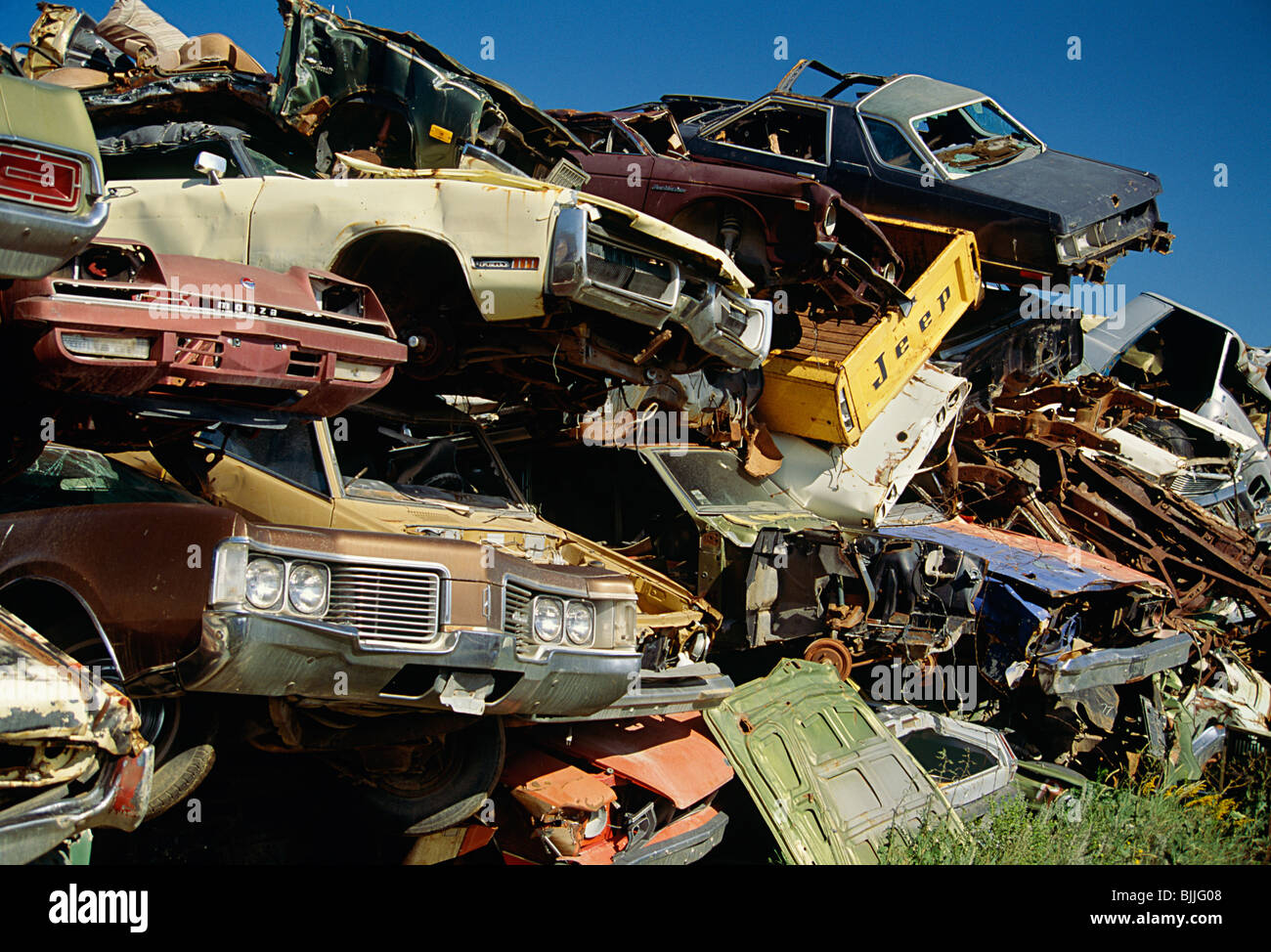 Junk Yard, USA Stock Photo - Alamy