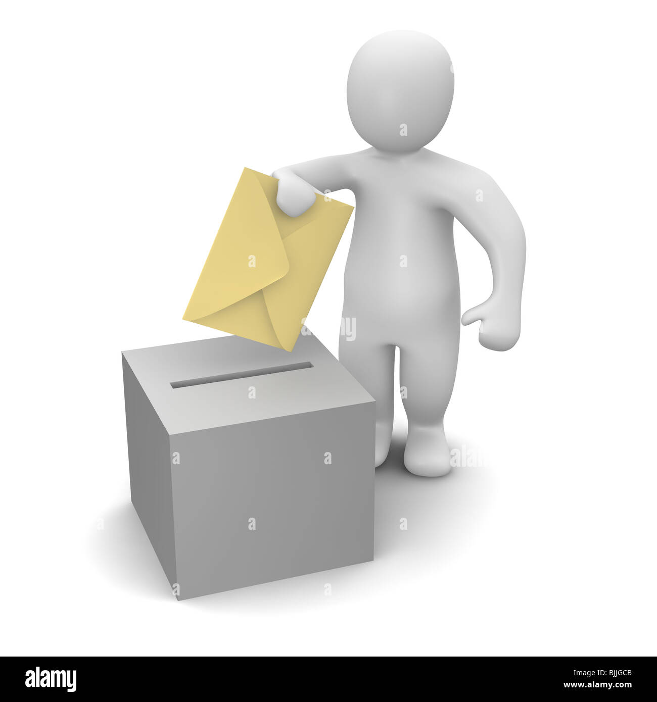 White men voting hi-res stock photography and images - Alamy