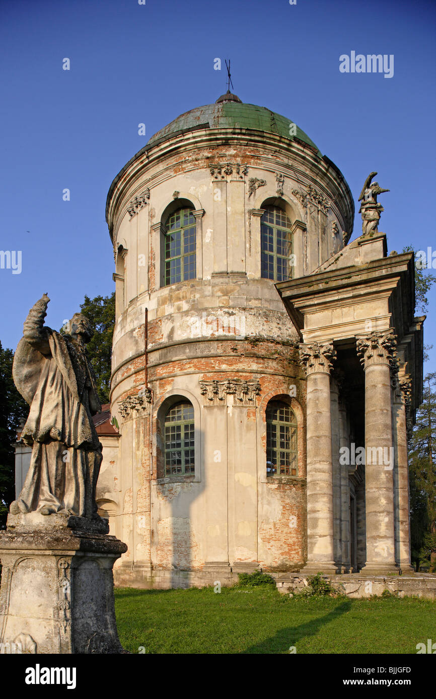 Pidhirtsi,Podhorce,castle church of St. Joseph and Ascention,1752-1766 ...