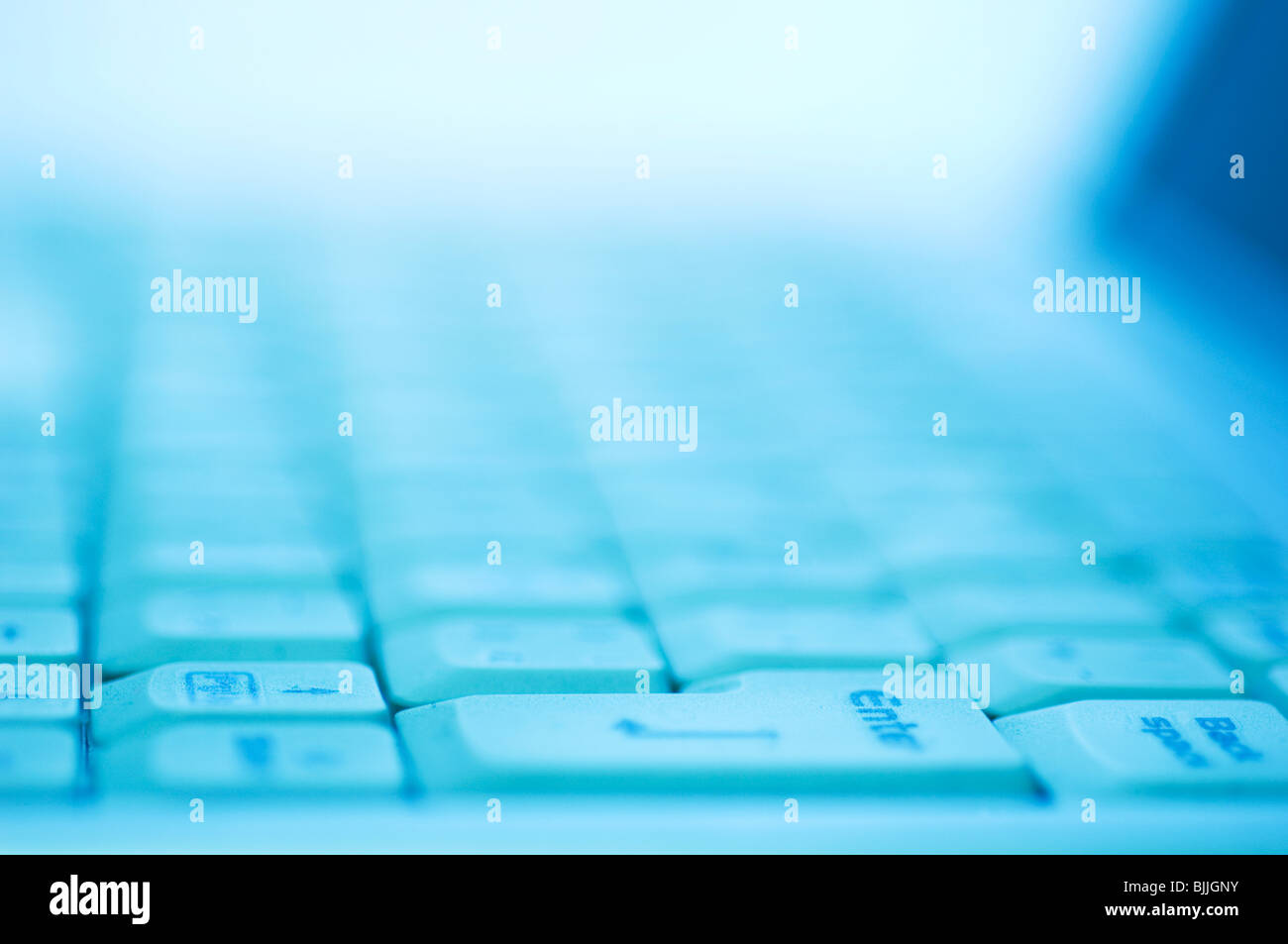 Computer keyboard on laptop Stock Photo - Alamy