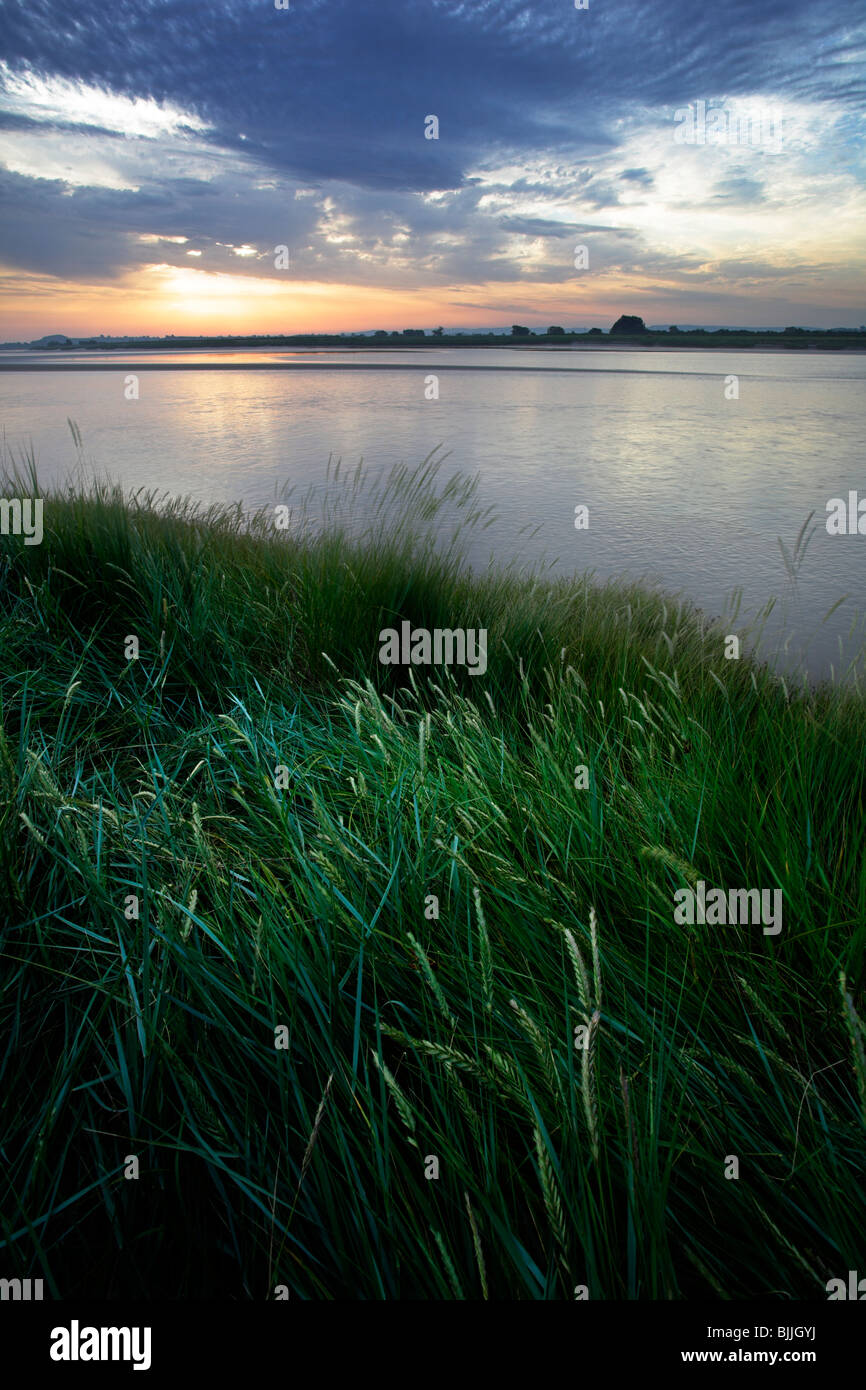 River silt sunrise hi-res stock photography and images - Alamy