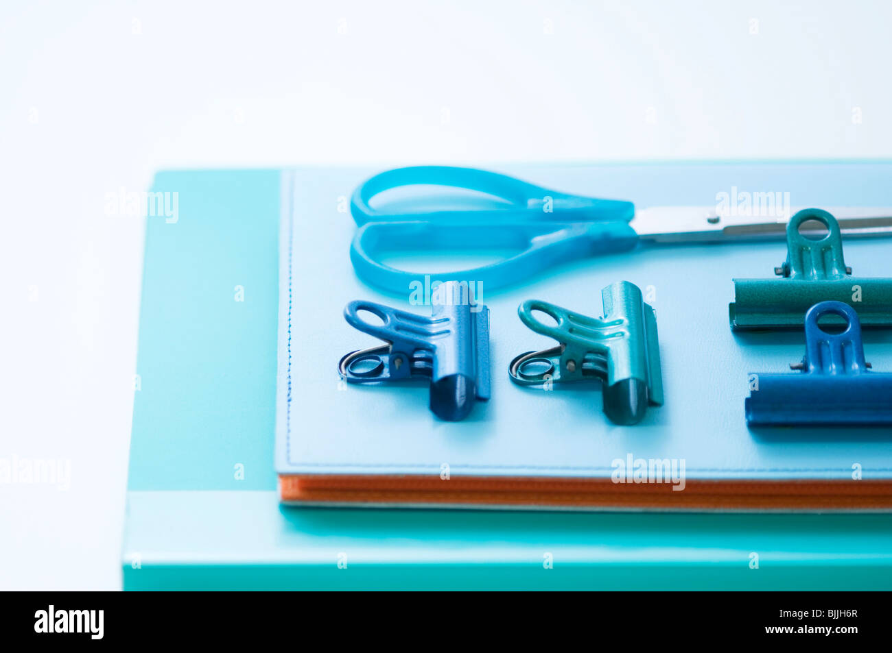 Scissors on desk hi-res stock photography and images - Alamy