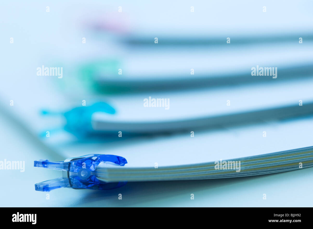 Data held together with a clip Stock Photo - Alamy