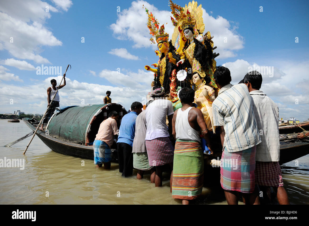 Kolkata durga puja hi-res stock photography and images - Alamy