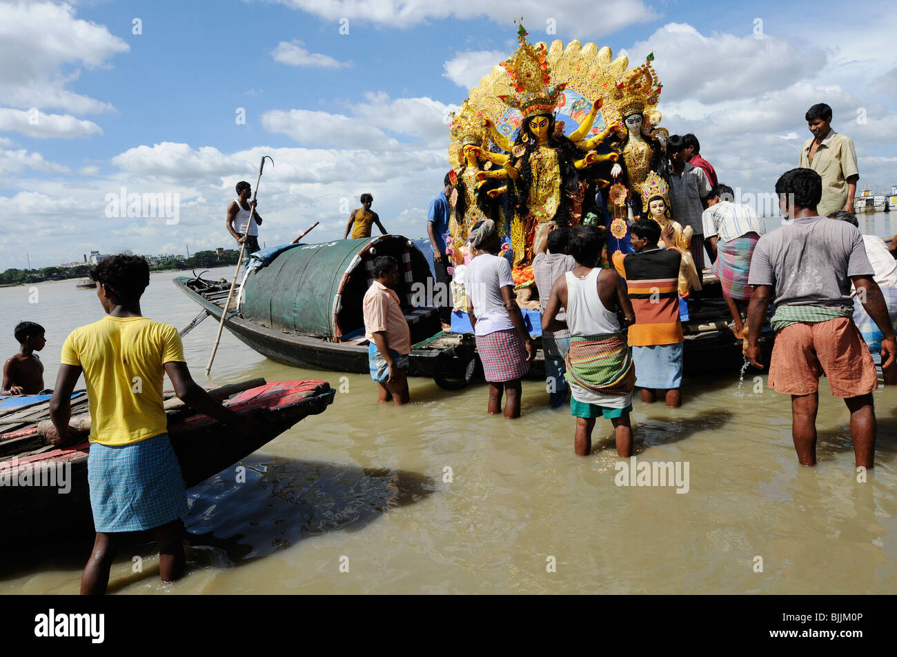 Durga Puja Festival in Calcutta, India Stock Photo - Alamy