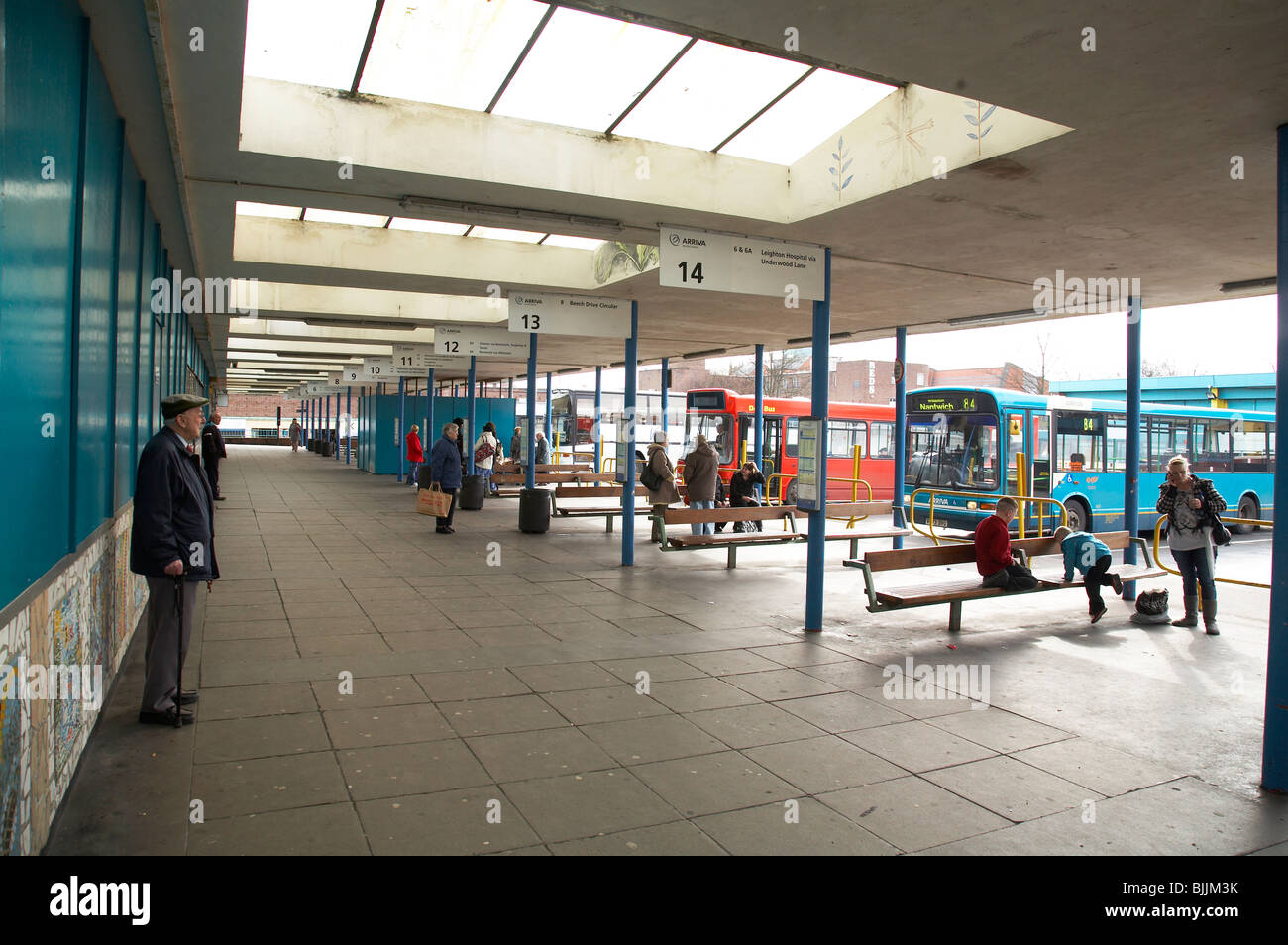 Crewe bus station hi-res stock photography and images - Alamy
