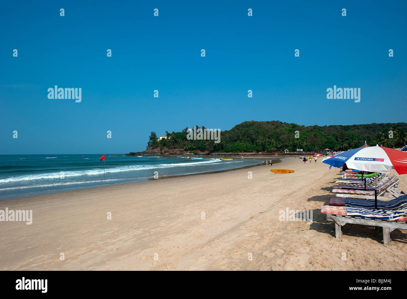 Baga Beach, Goa, India Stock Photo - Alamy