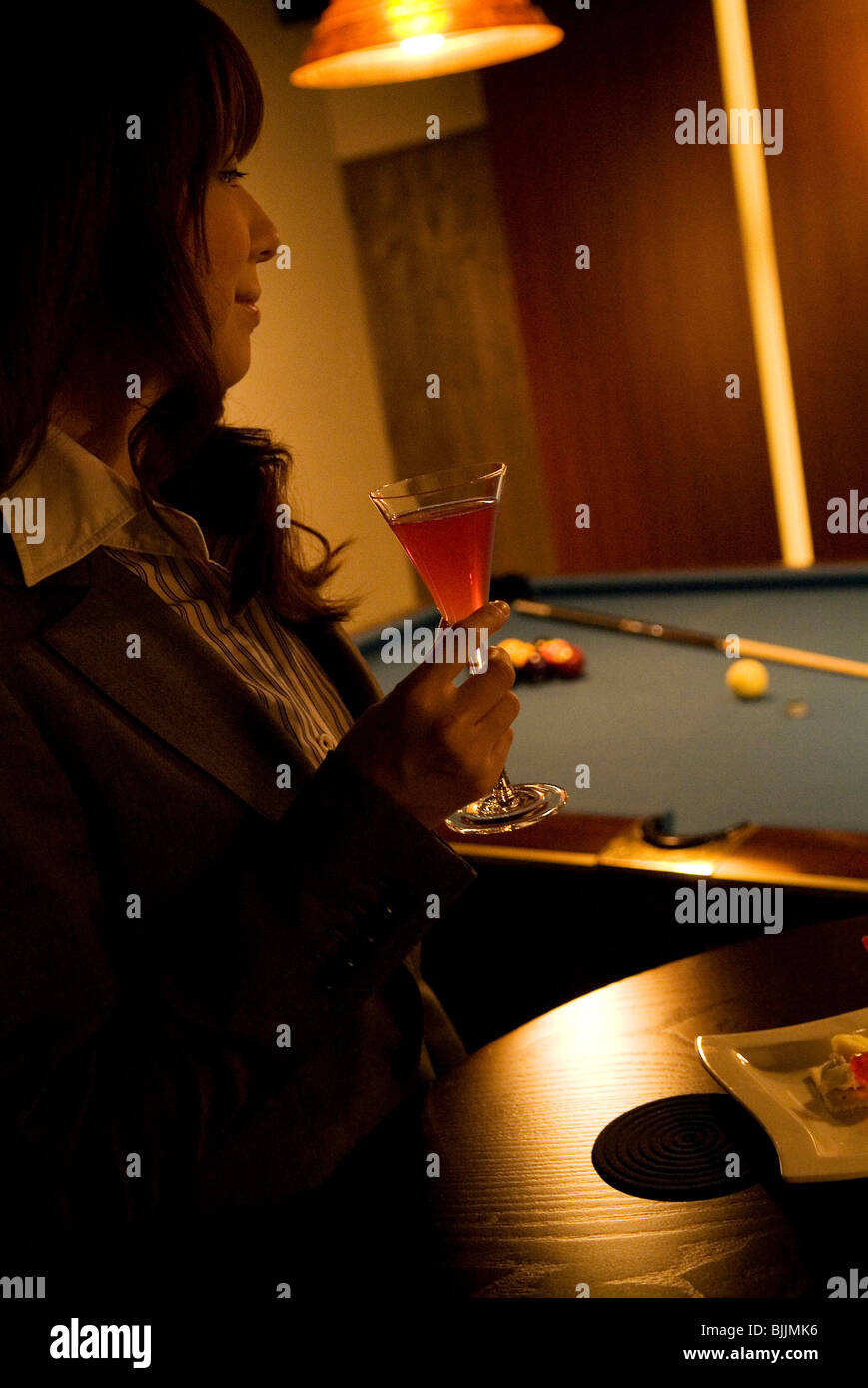 Cocktail bar pool ball hi-res stock photography and images - Alamy