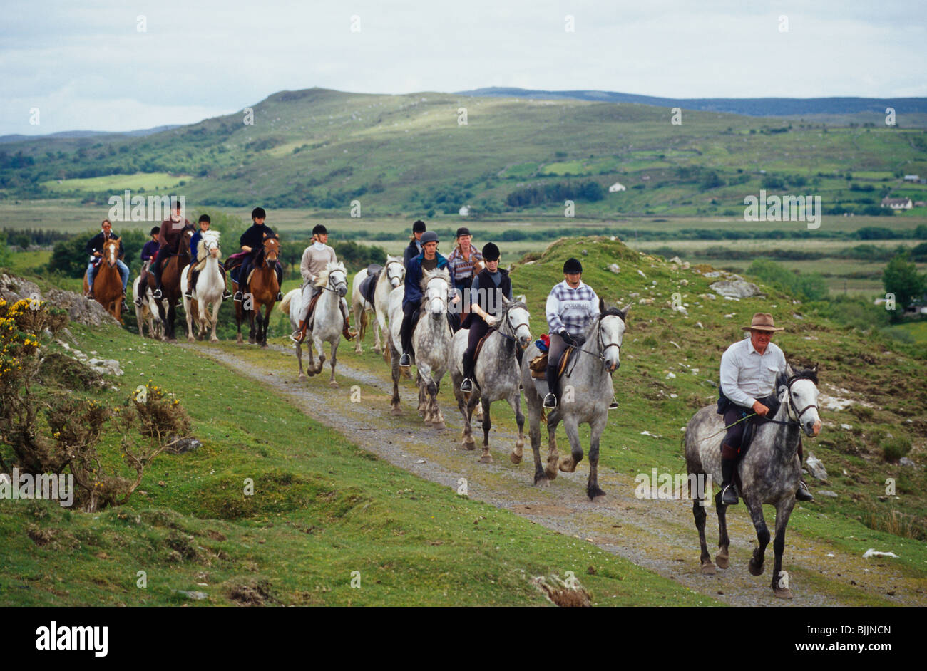 Ireland Horse Riding High Resolution Stock Photography and Images - Alamy
