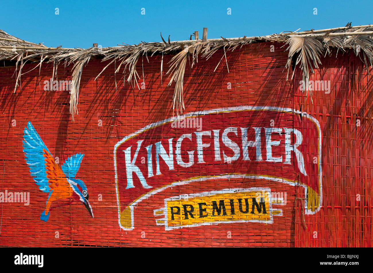 Beach Bar, Baga, Goa, India Stock Photo - Alamy