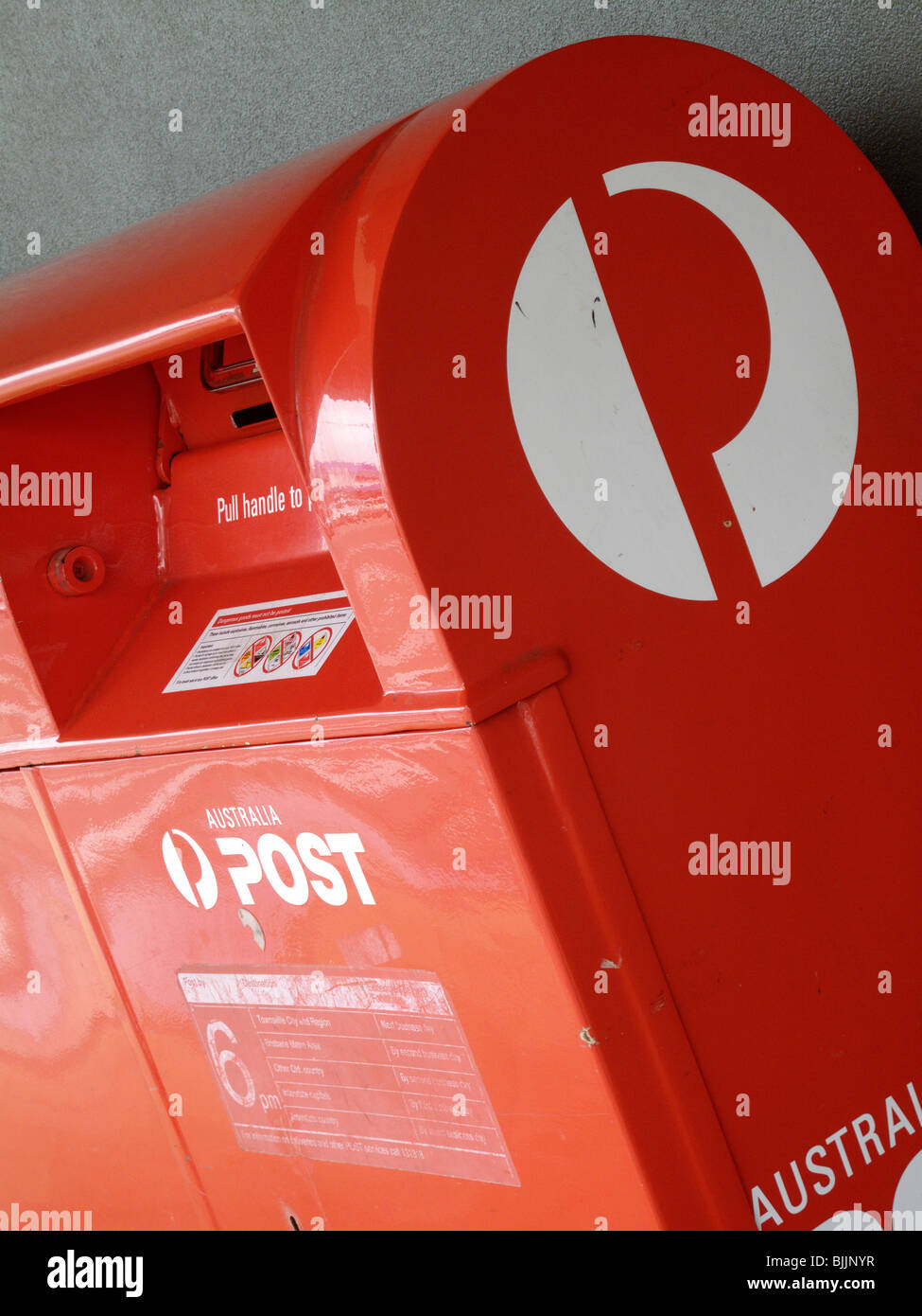 Australian post red post box hi-res stock photography and images - Alamy