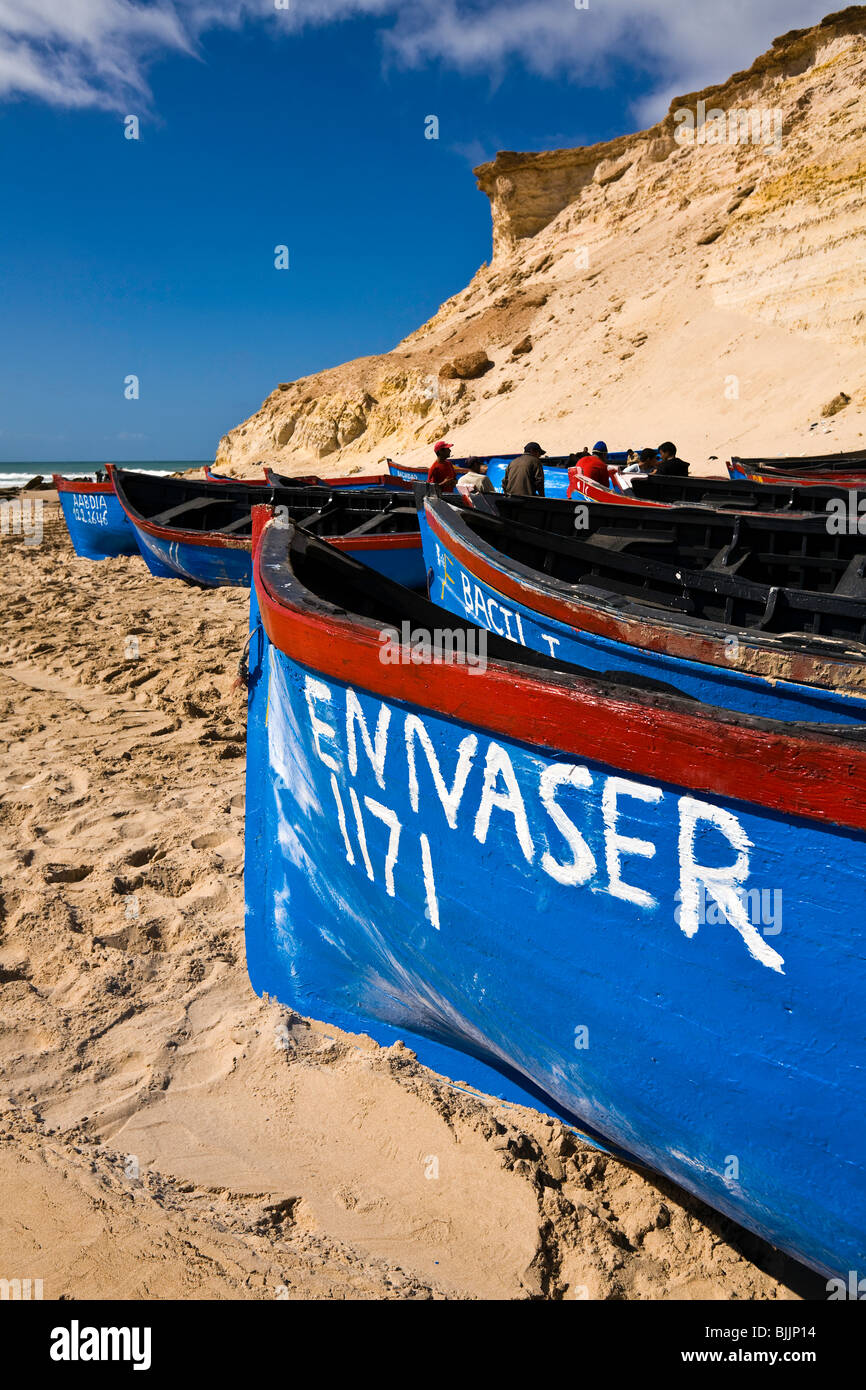 Western Sahara, fishing boats Stock Photo - Alamy