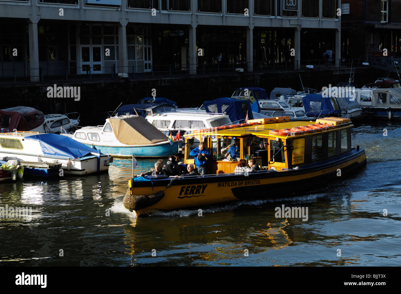 The ferry, Matilda of Bristol at St Augustine's Reach in the Floating ...