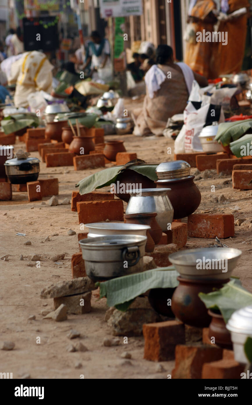 Attukal Ponkala At Thiruvananthapuram Stock Photo - Alamy