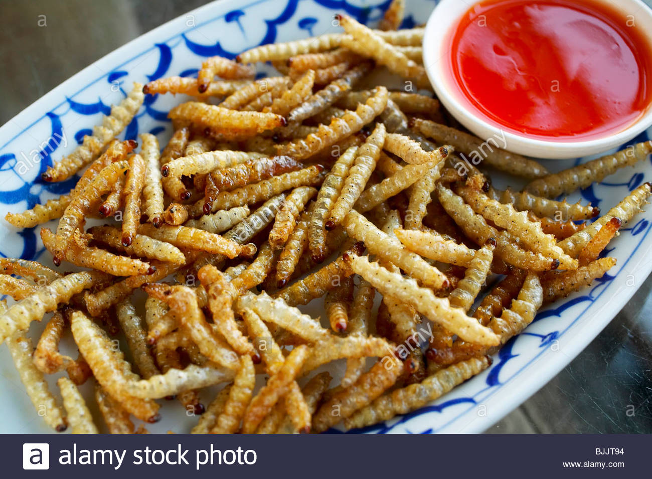 Fried Worms Stock Photos & Fried Worms Stock Images - Alamy