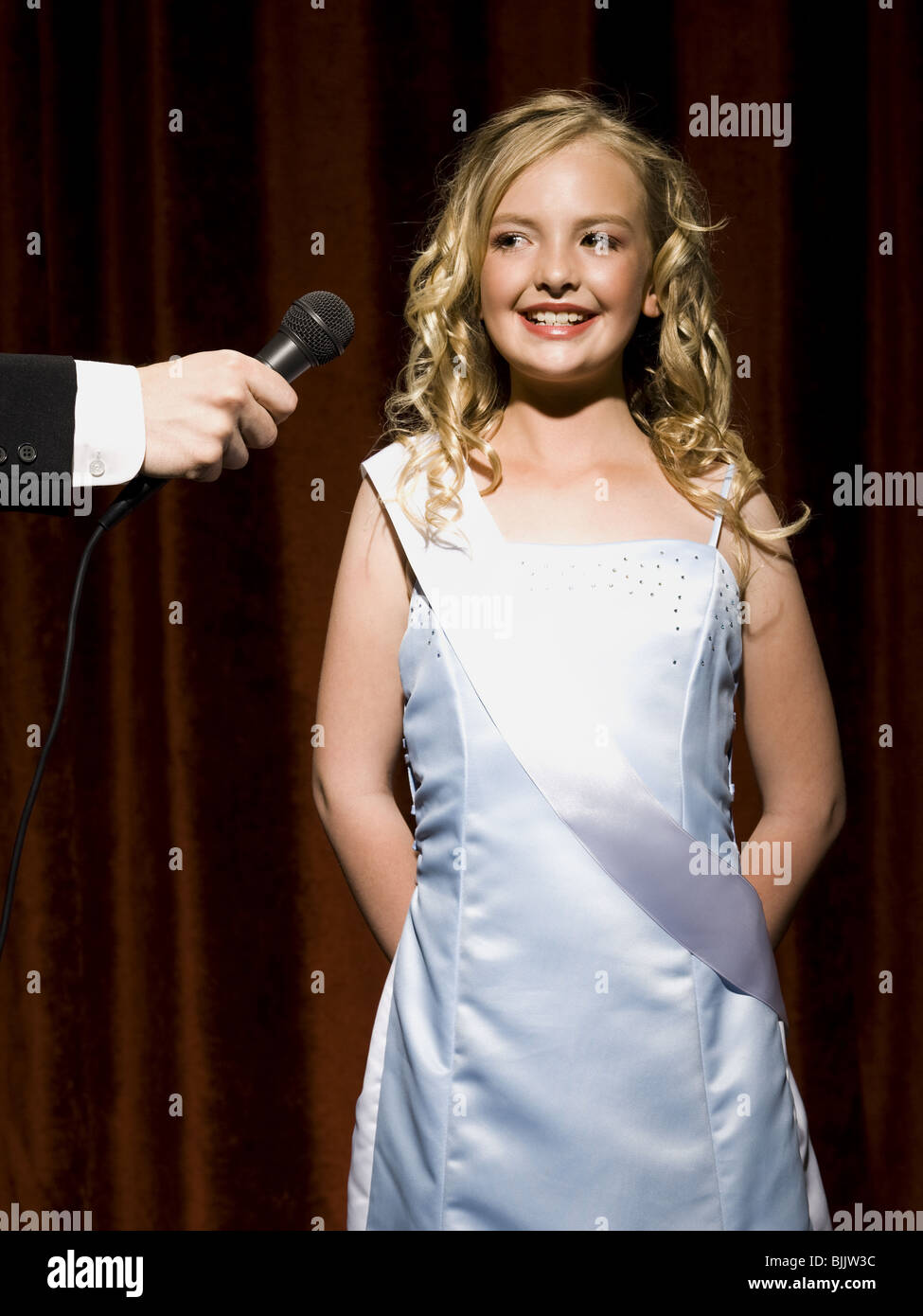Male And Female Beauty Pageant Silhouette