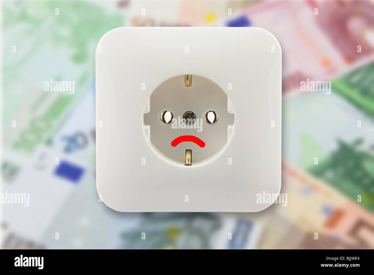 Symbolic image for a high electricity bill Stock Photo - Alamy