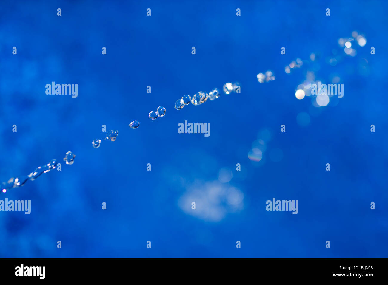 water droplets over pool area Stock Photo - Alamy