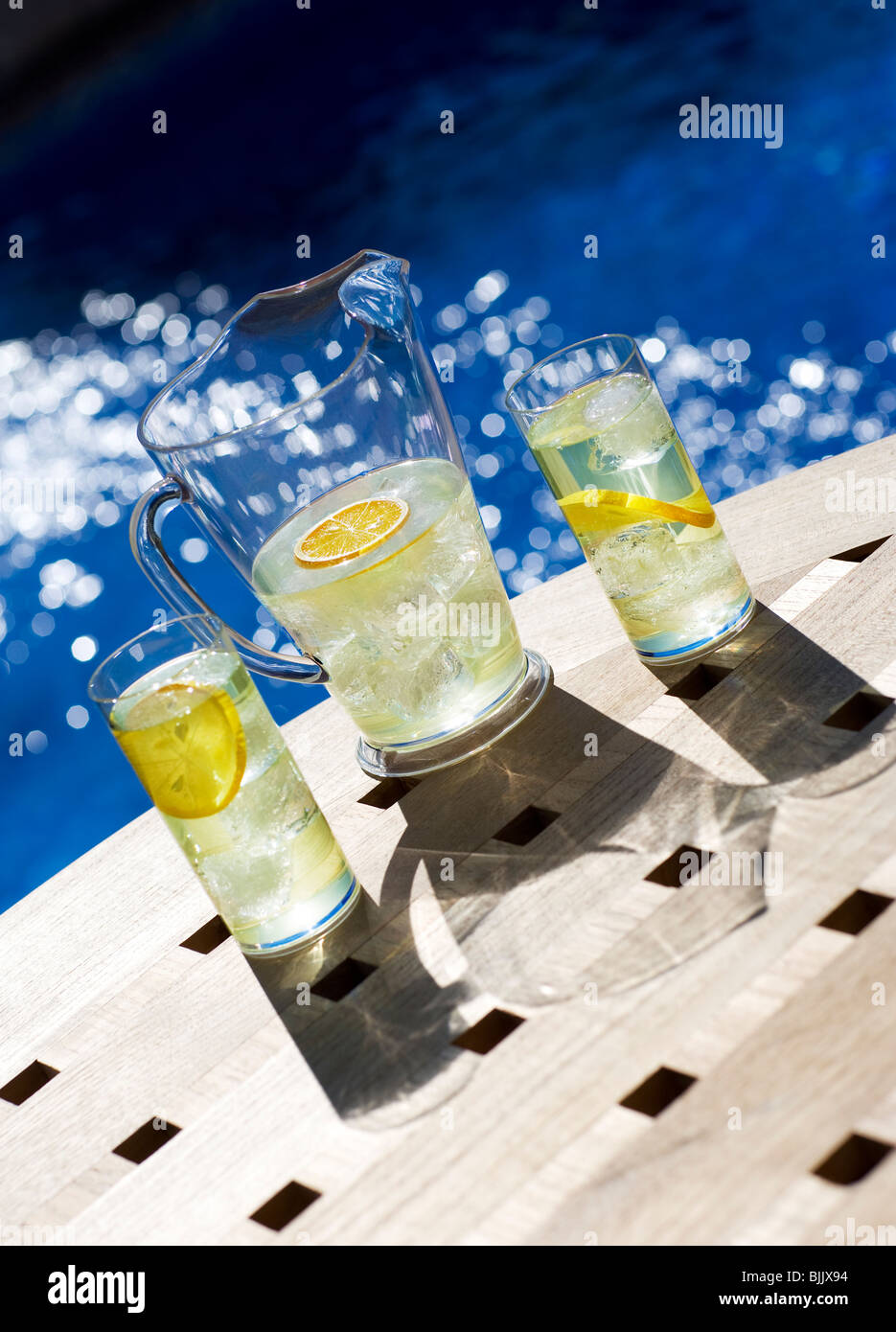 Pitcher and glasses hi-res stock photography and images - Alamy