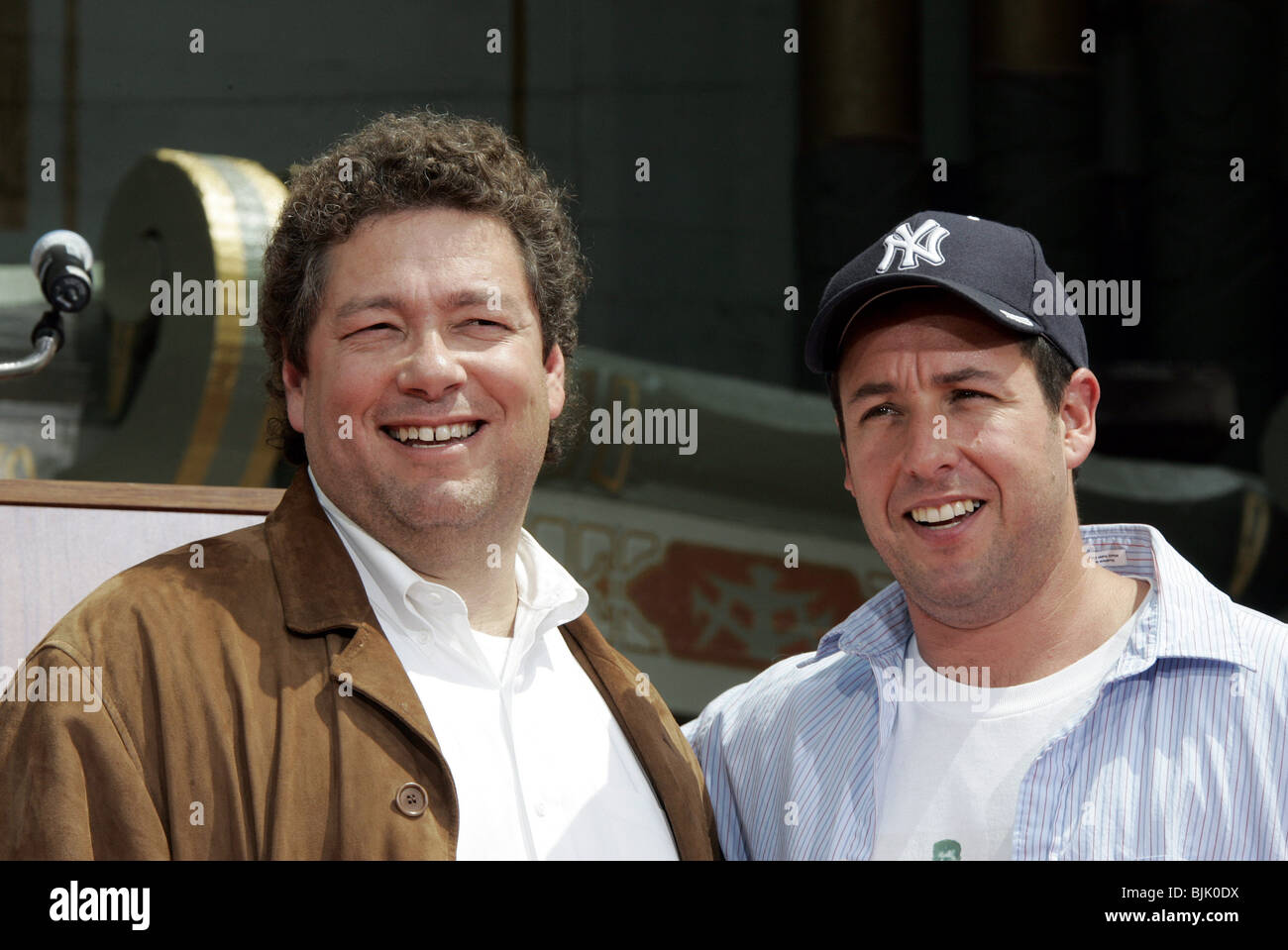 SCOTT & ADAM SANDLER ADAM SANDLER HAND AND FOOTPRIN CHINESE THEATRE ...