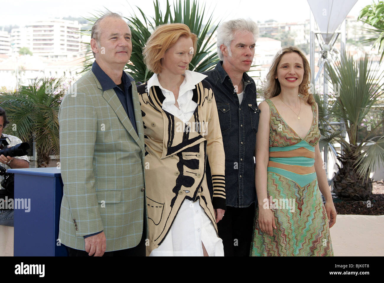 BILL MURRAY TILDA SWINTON JIM JARMUSCH & JULIE DELPY CANNES FILM ...