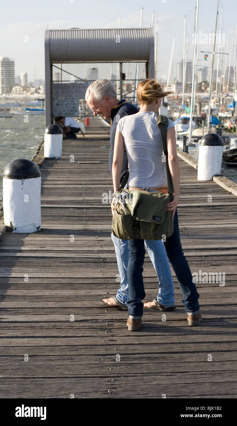 Wind gust woman hi-res stock photography and images - Alamy
